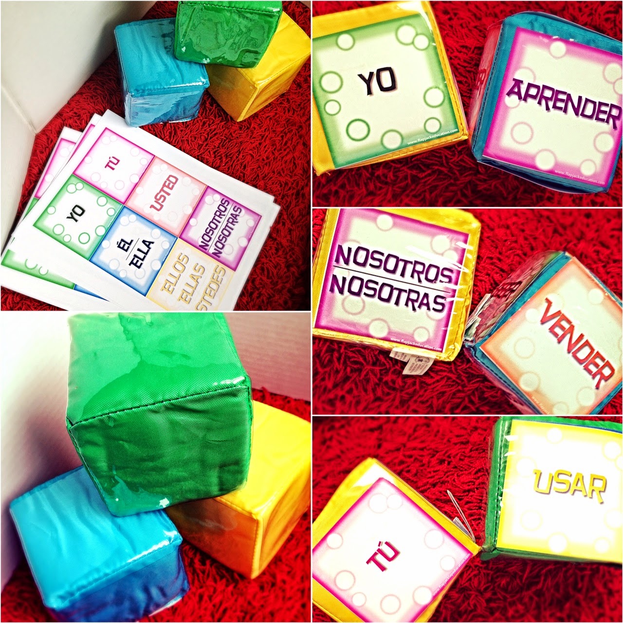 Bilingual Blog Hop! Spanish Verbs Freebie and Spanish Lapbook Giveaway ...