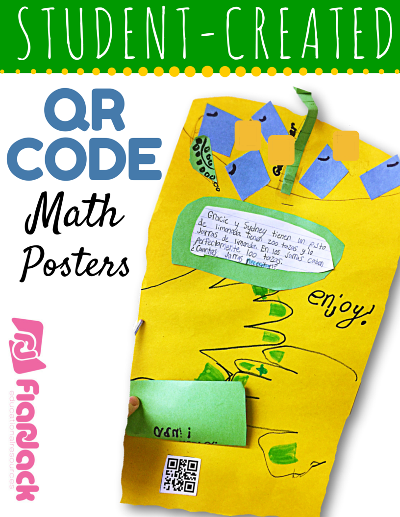 Student-Created QR Code Math Posters Tutorial - FlapJack