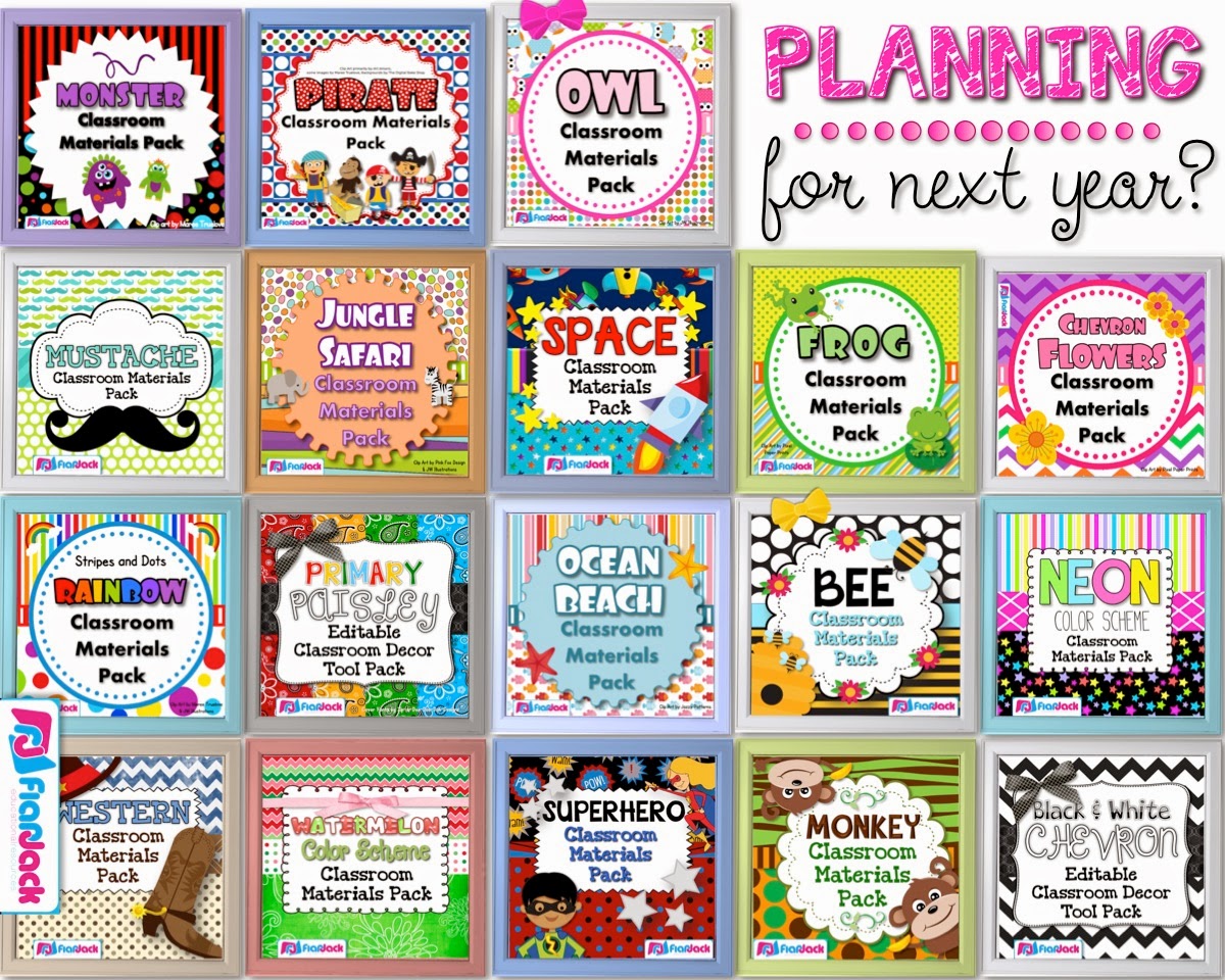 Classroom Decor Pack Giveaway Flapjack